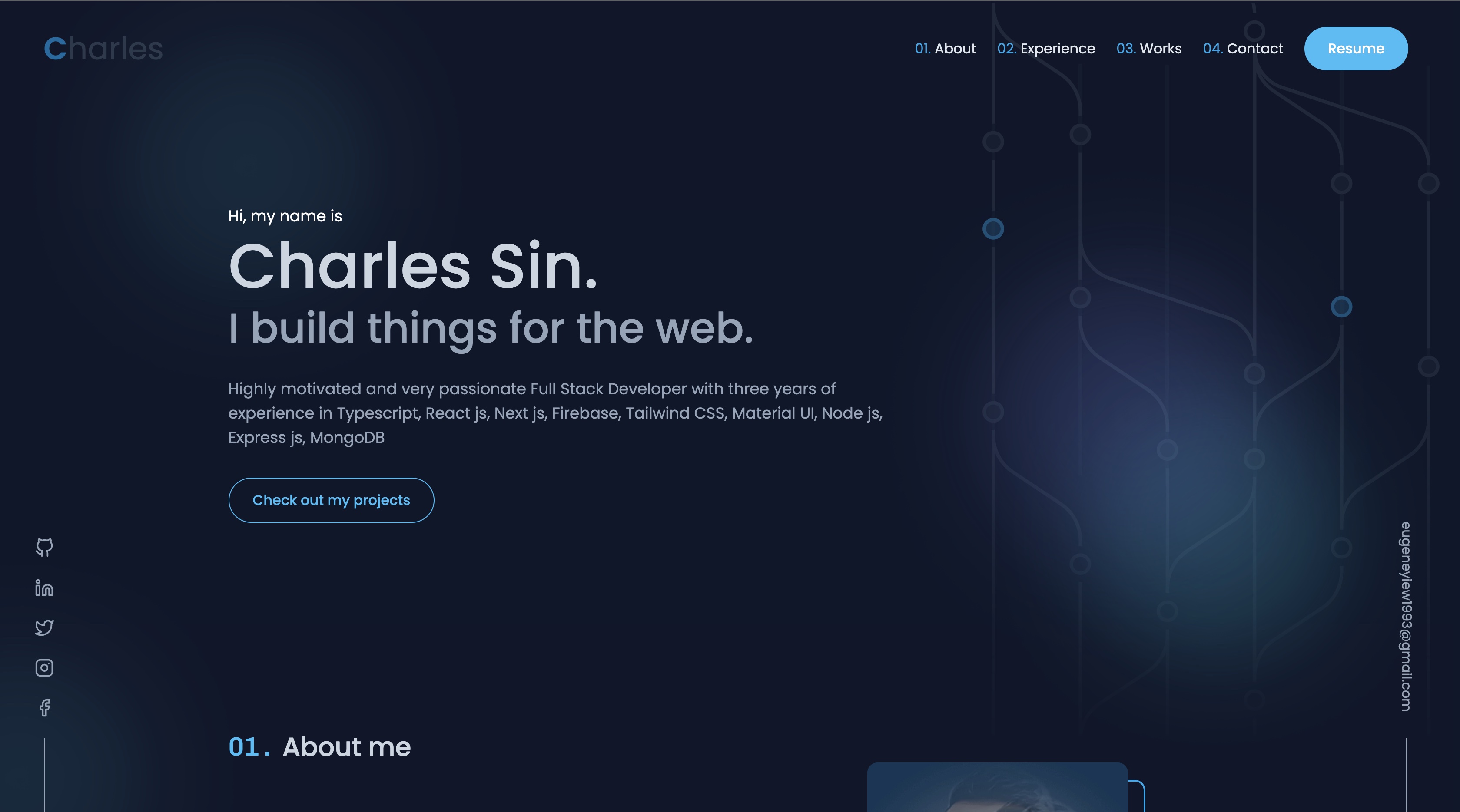 Charles Sin.C.Y : Portfolio